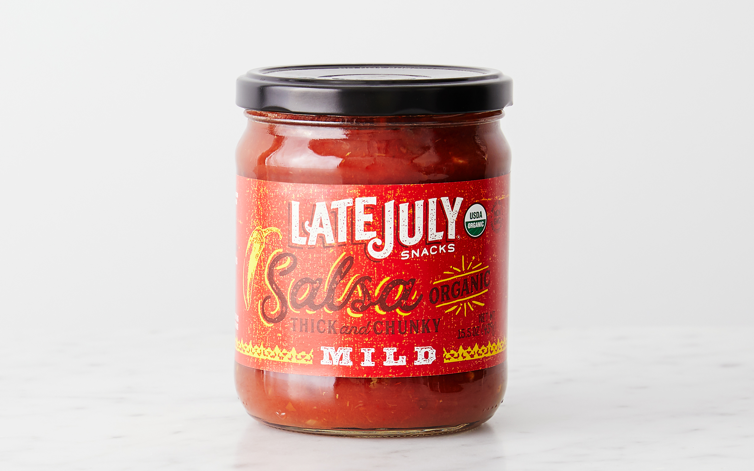 Organic Mild Jalapeño Salsa | 15.5 oz | Late July Organic Snacks | Good ...