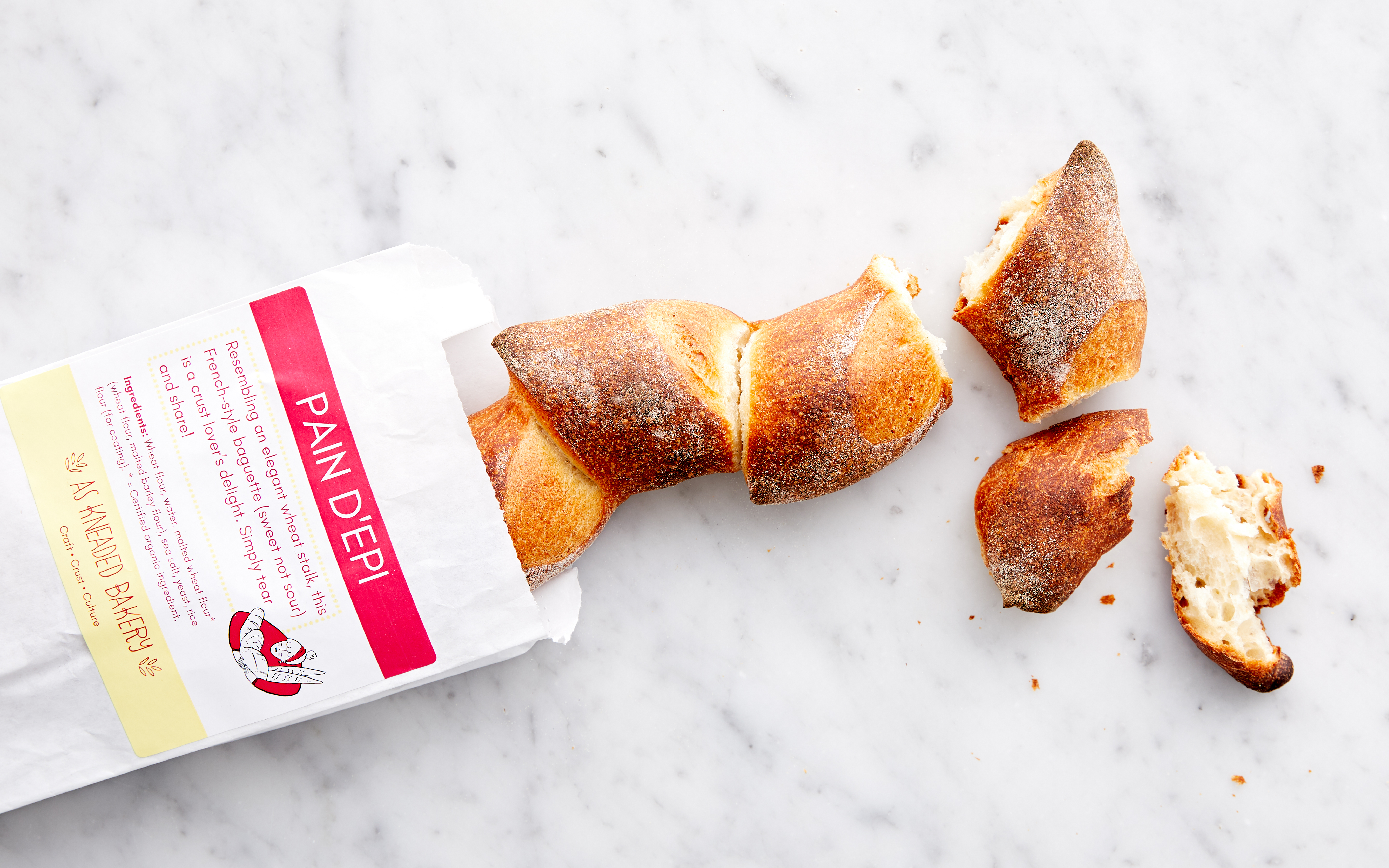 Pain d'Epi | 12.7 oz | As Kneaded Bakery | Good Eggs