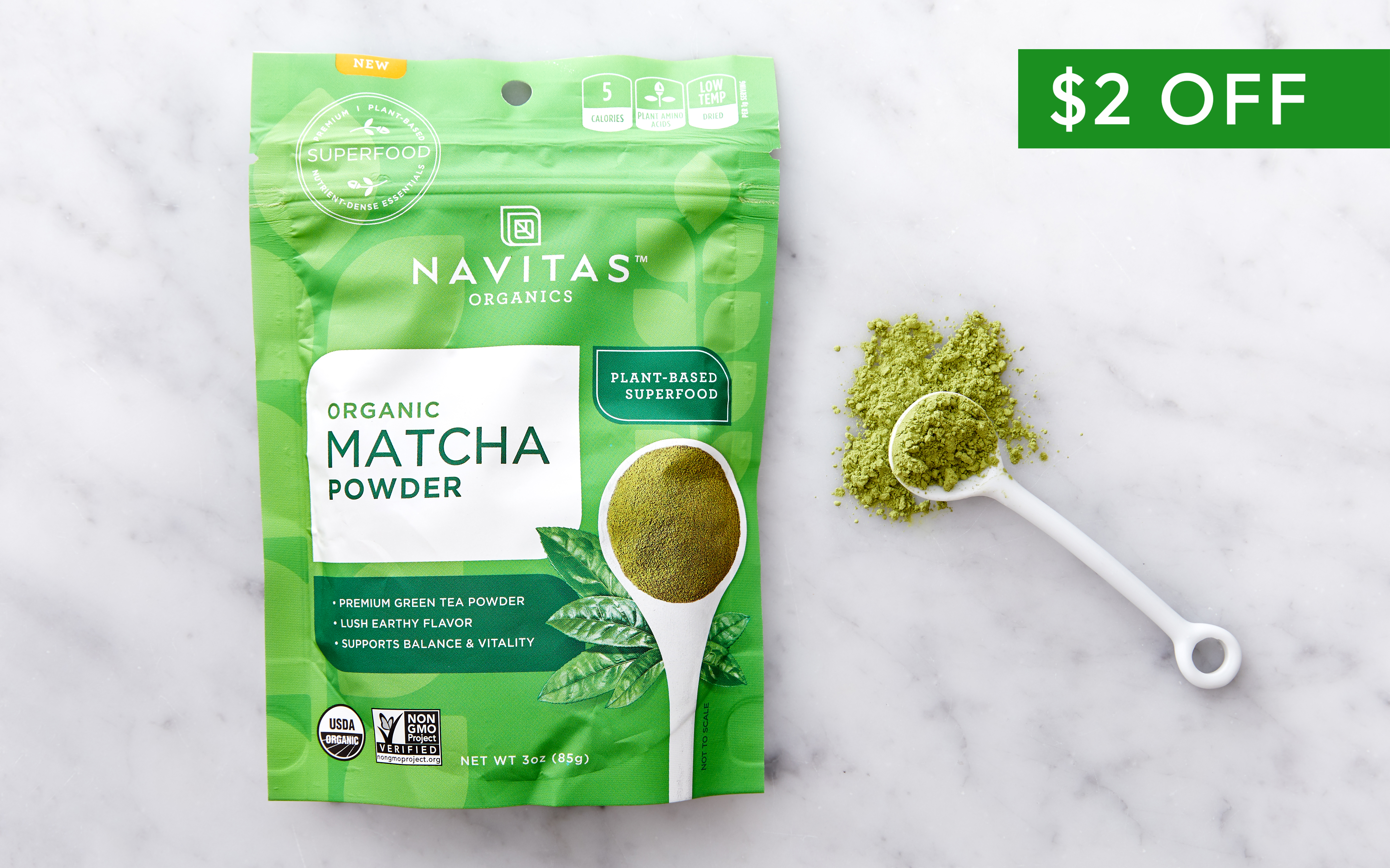 Organic Matcha Powder | 3 oz | Navitas Organics | Good Eggs