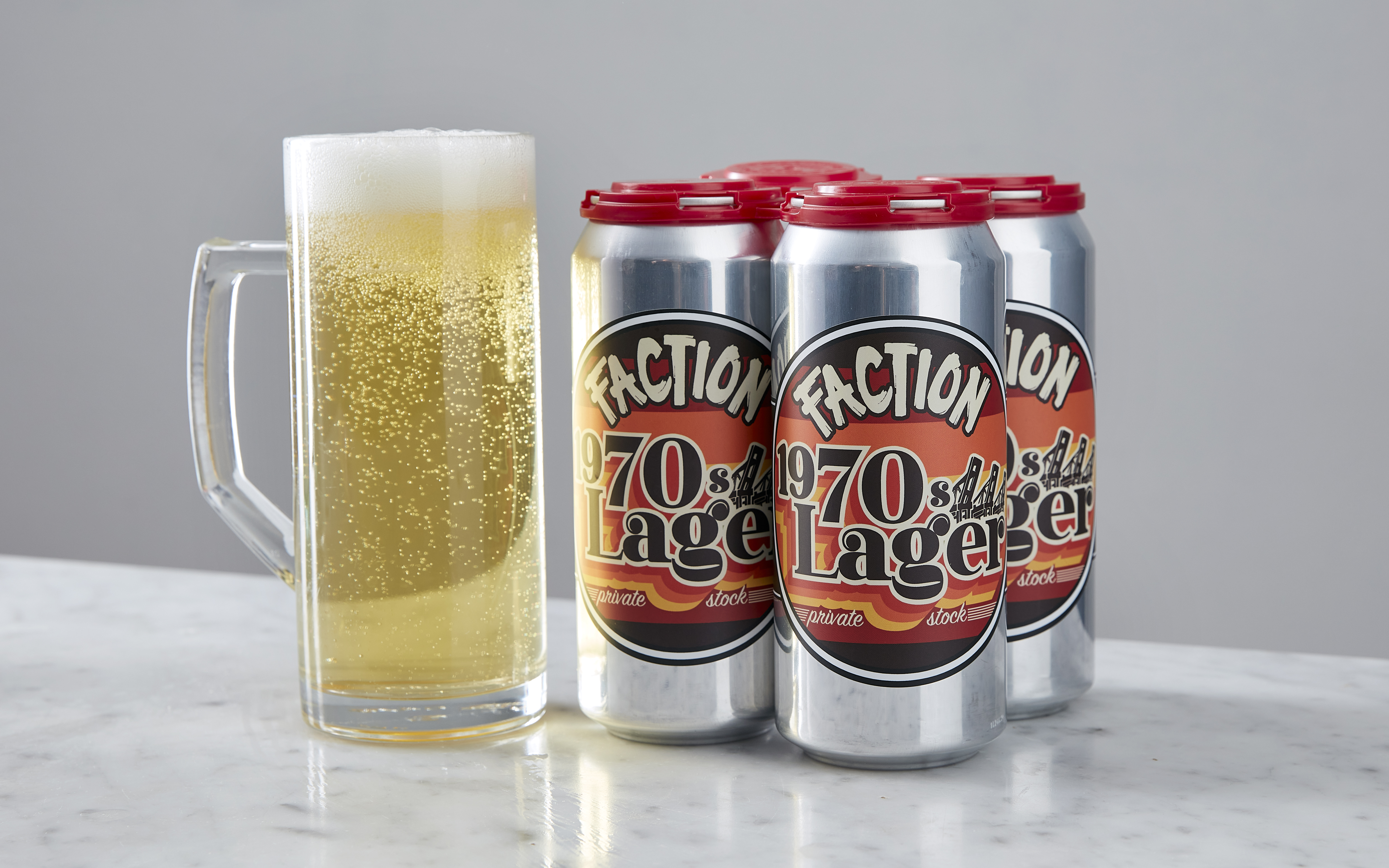 1970's Lager | 4 count | Faction Brewing | Good Eggs
