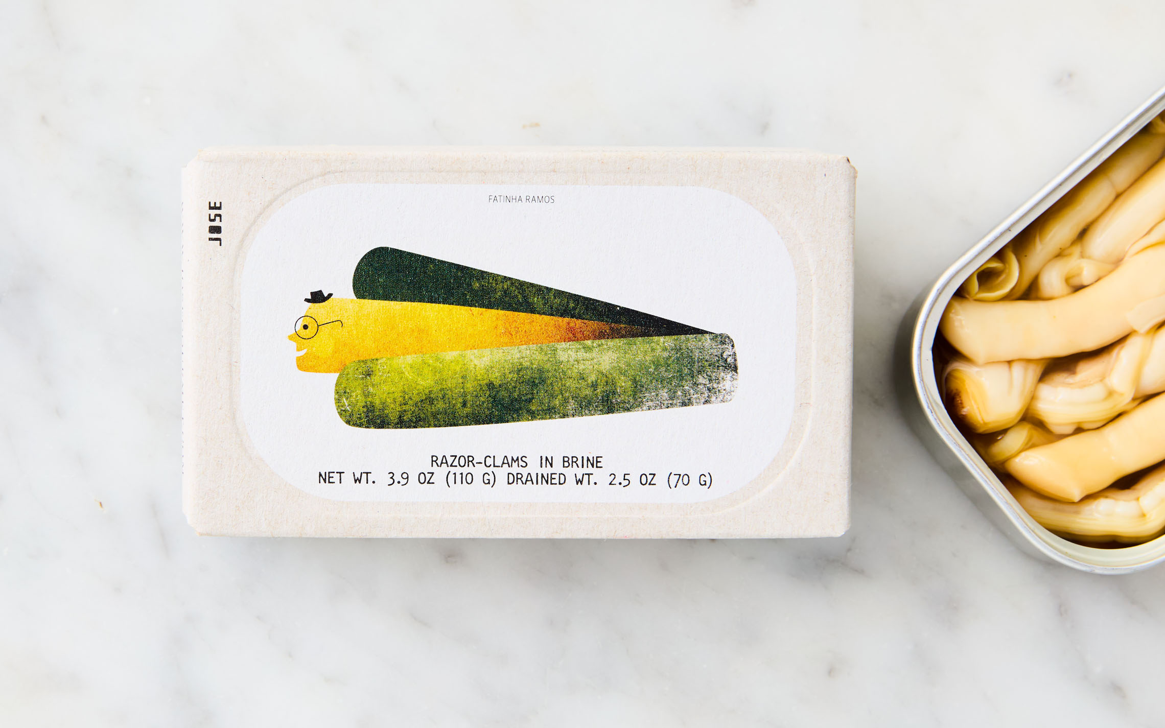 Razor Clams in Brine | 3.9 oz | Jose Gourmet | Good Eggs