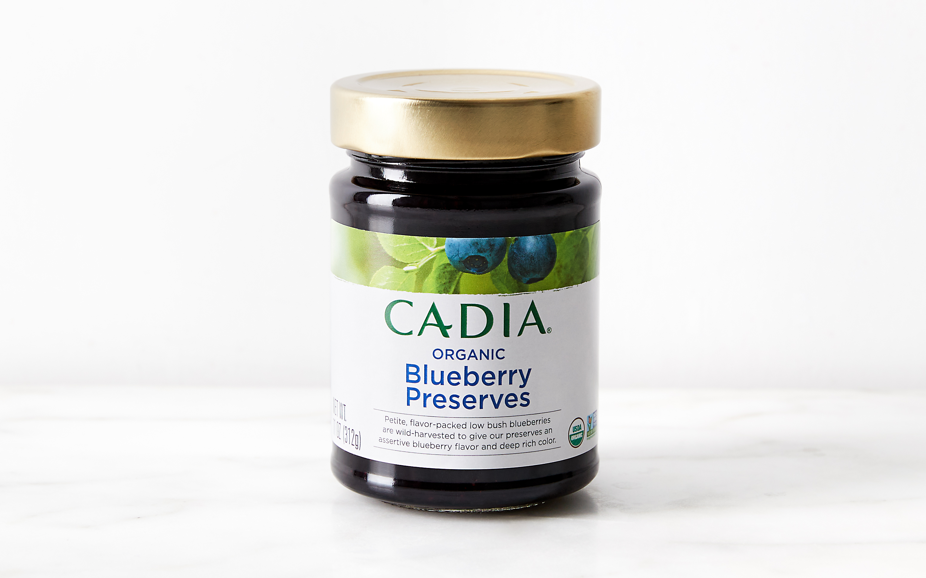 Organic Blueberry Preserves | 11 oz | Cadia | Good Eggs